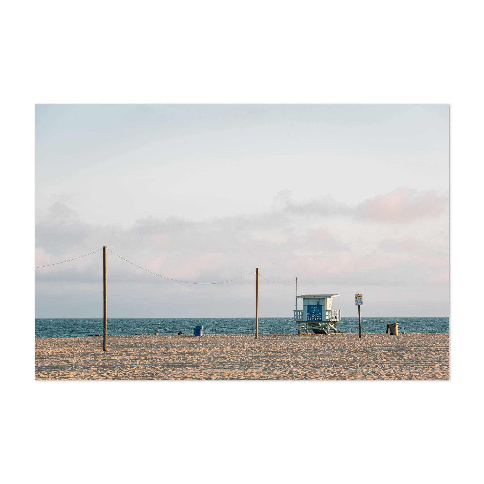Lifeguard Stand, Santa Monica 02 - Los Angeles California Photography ...
