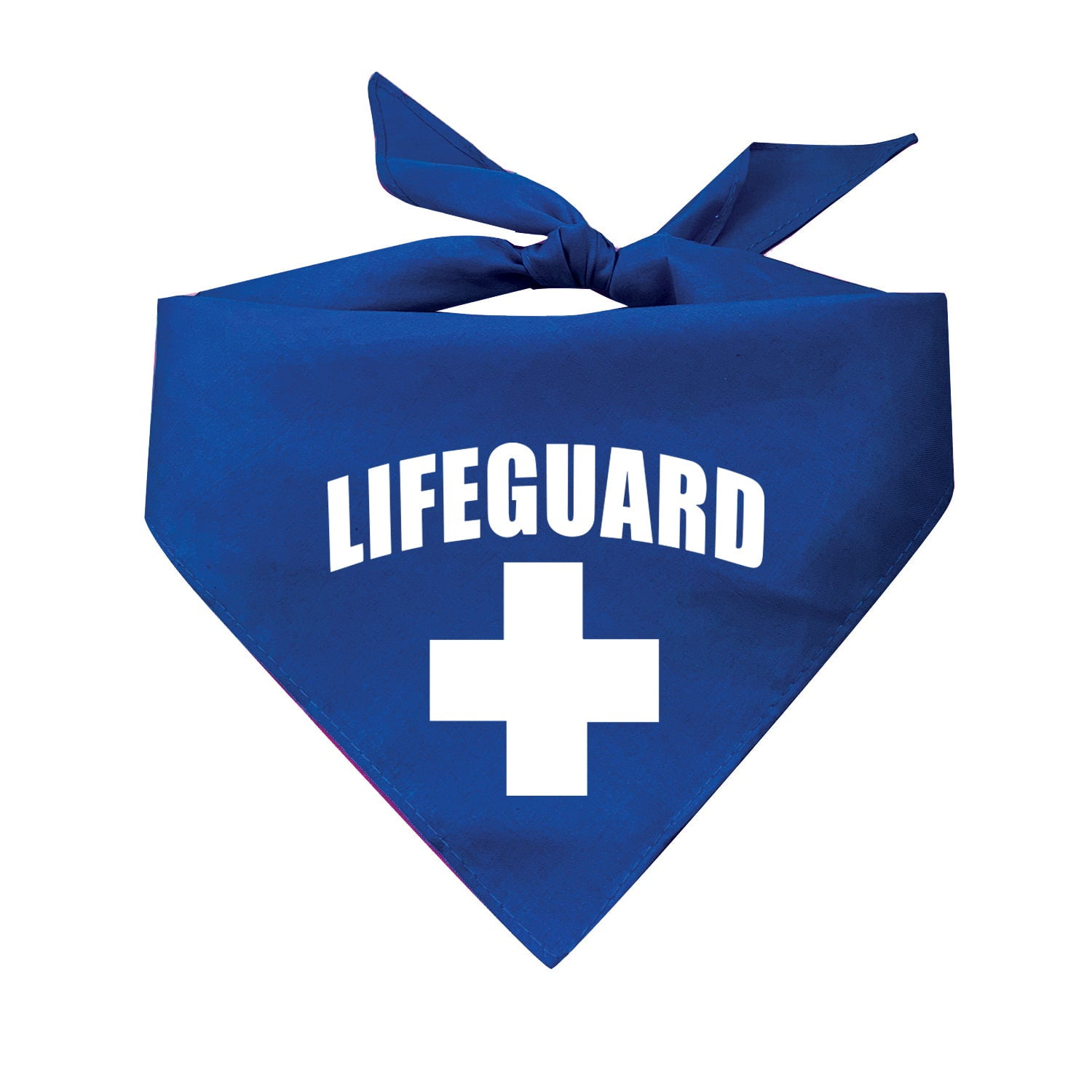 Lifeguard Triangle Dog Bandana - Walmart.com