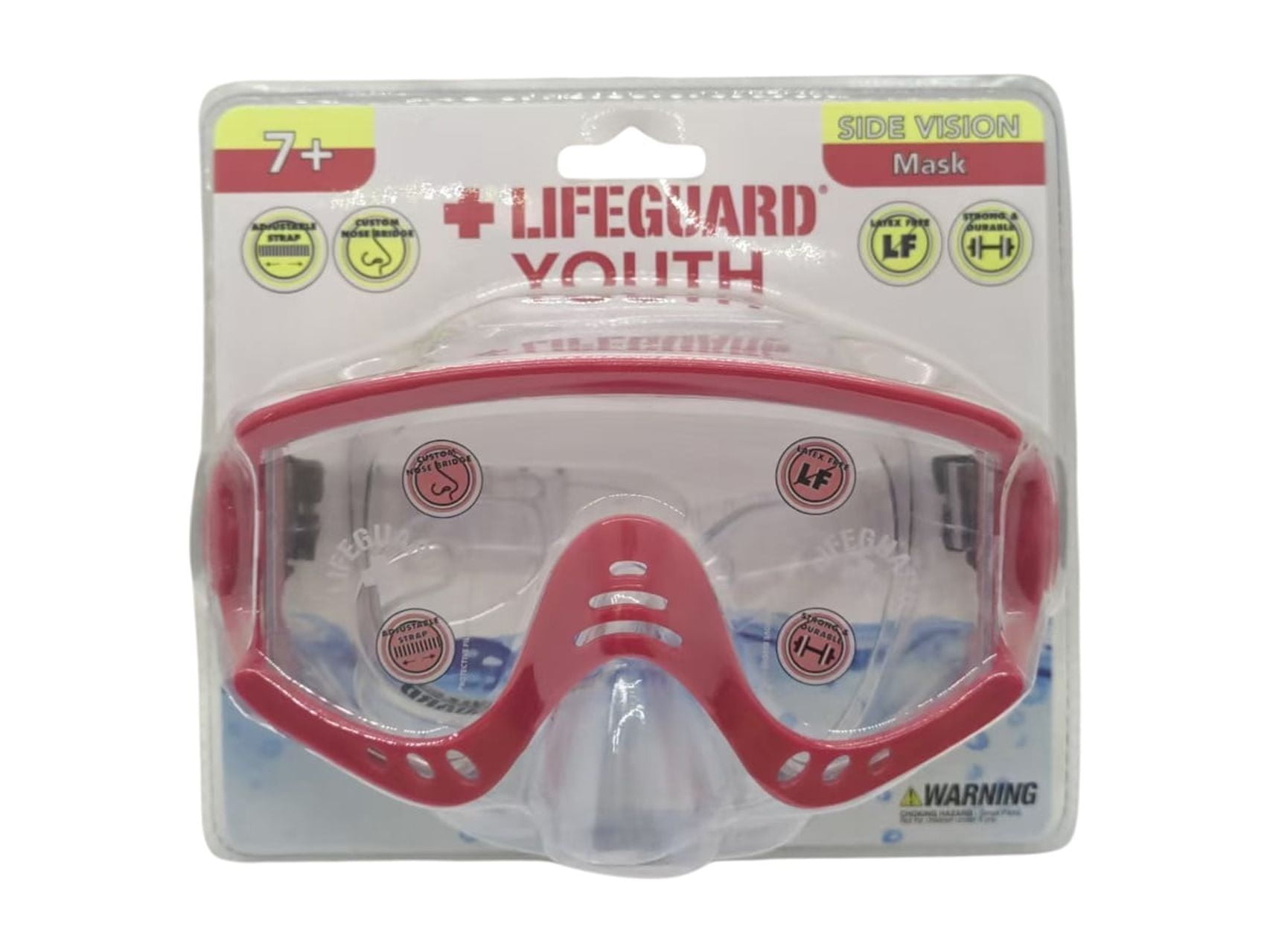 Lifeguard Women's Water Shoe, Black/Pink, 9/10 L - Walmart.com
