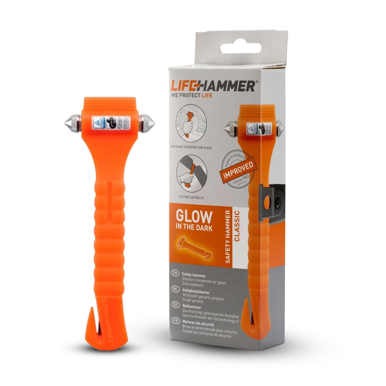 Lifehammer Brand Safety Hammer, the Original Emergency Escape and ...