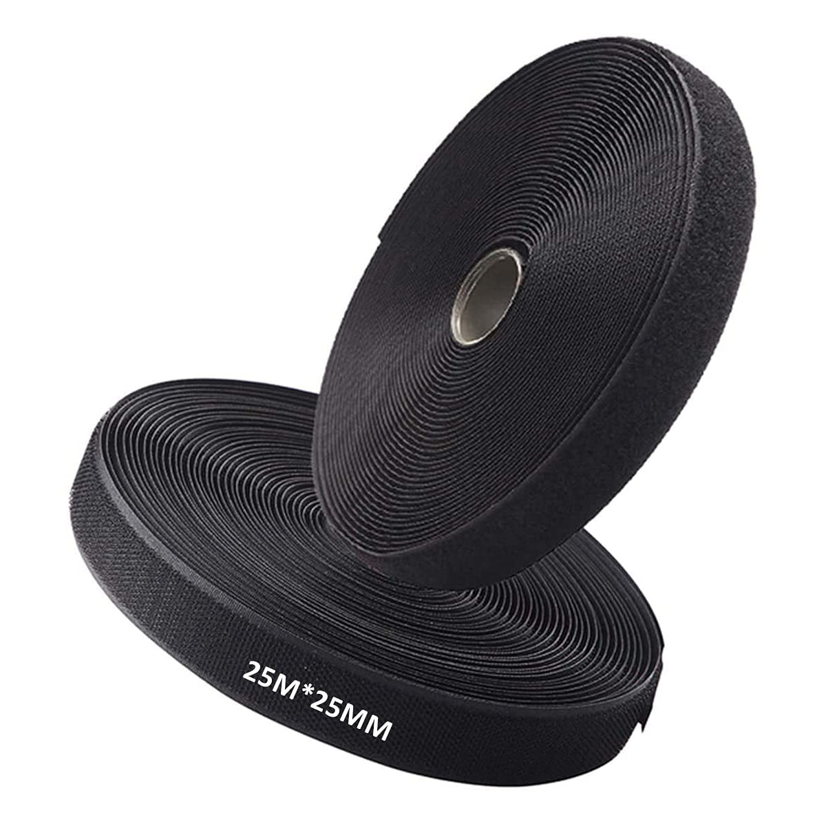 Lifekrafts Non Adhesive Hook Tape & Non Adhesive Loop Tape (25M*25Mm ...