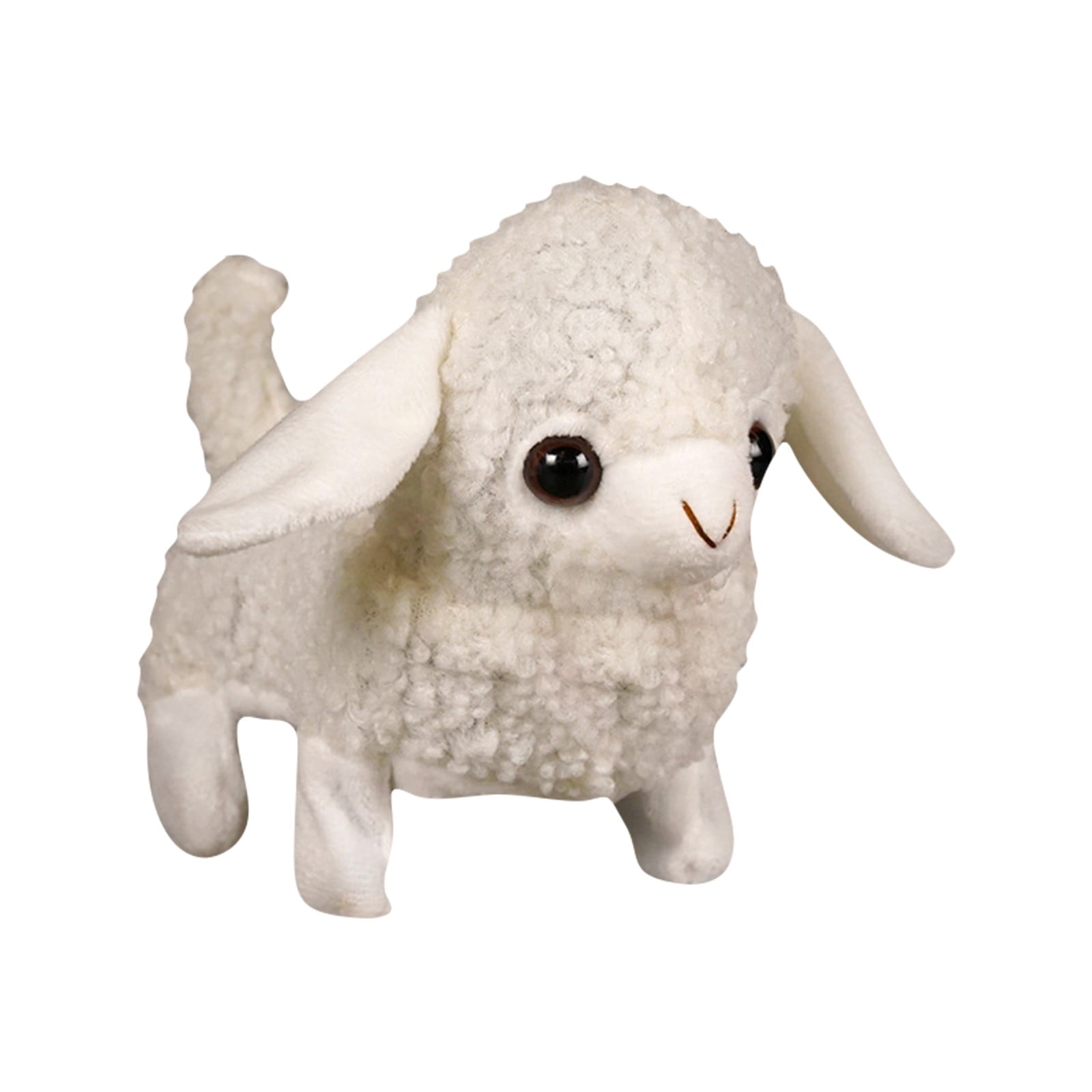 Lifelike Animated Lamb Toy Interactive Stuffed Animal For Kids ...
