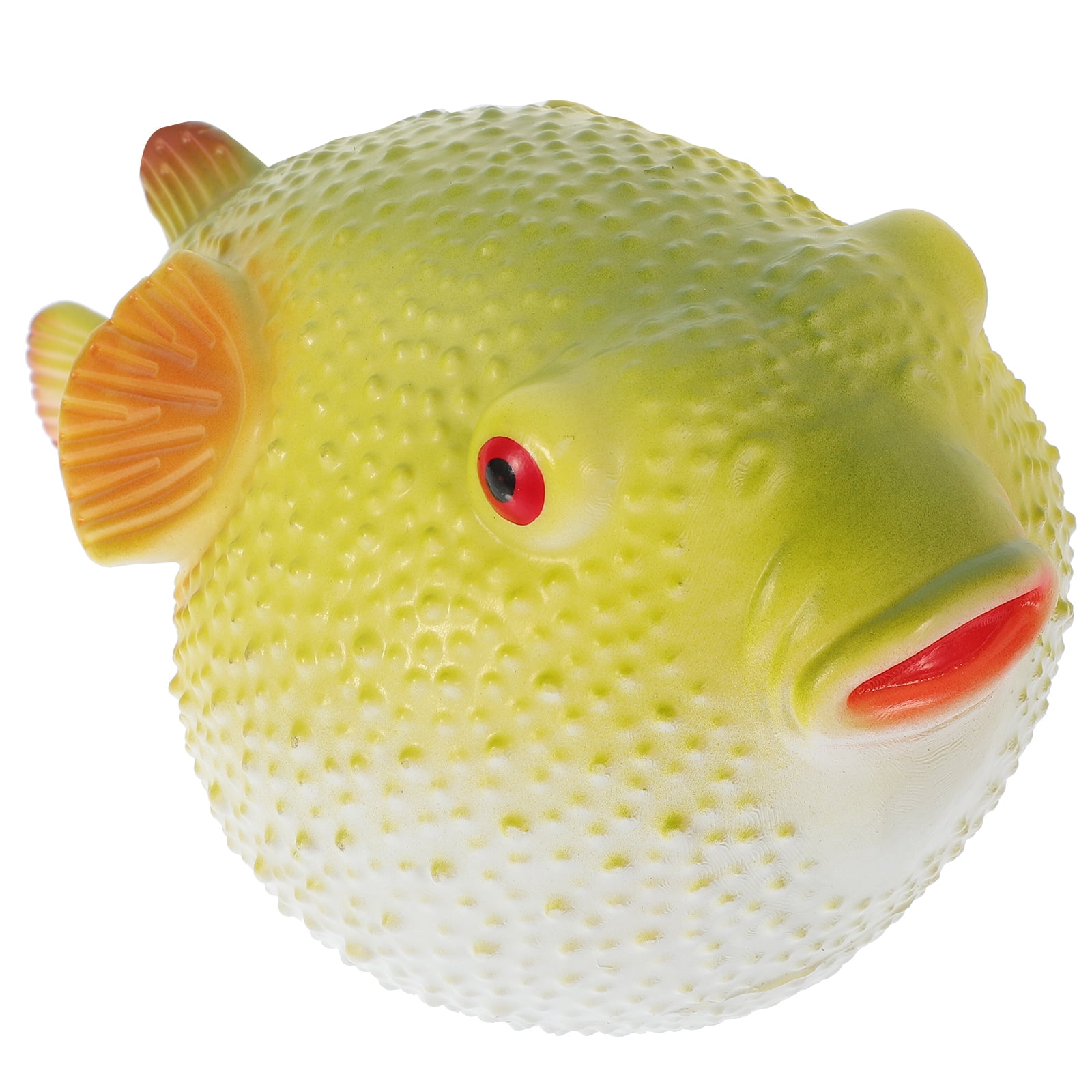 Lifelike Artificial Fake Animal Model Simulation Puffer Fish Figurine ...
