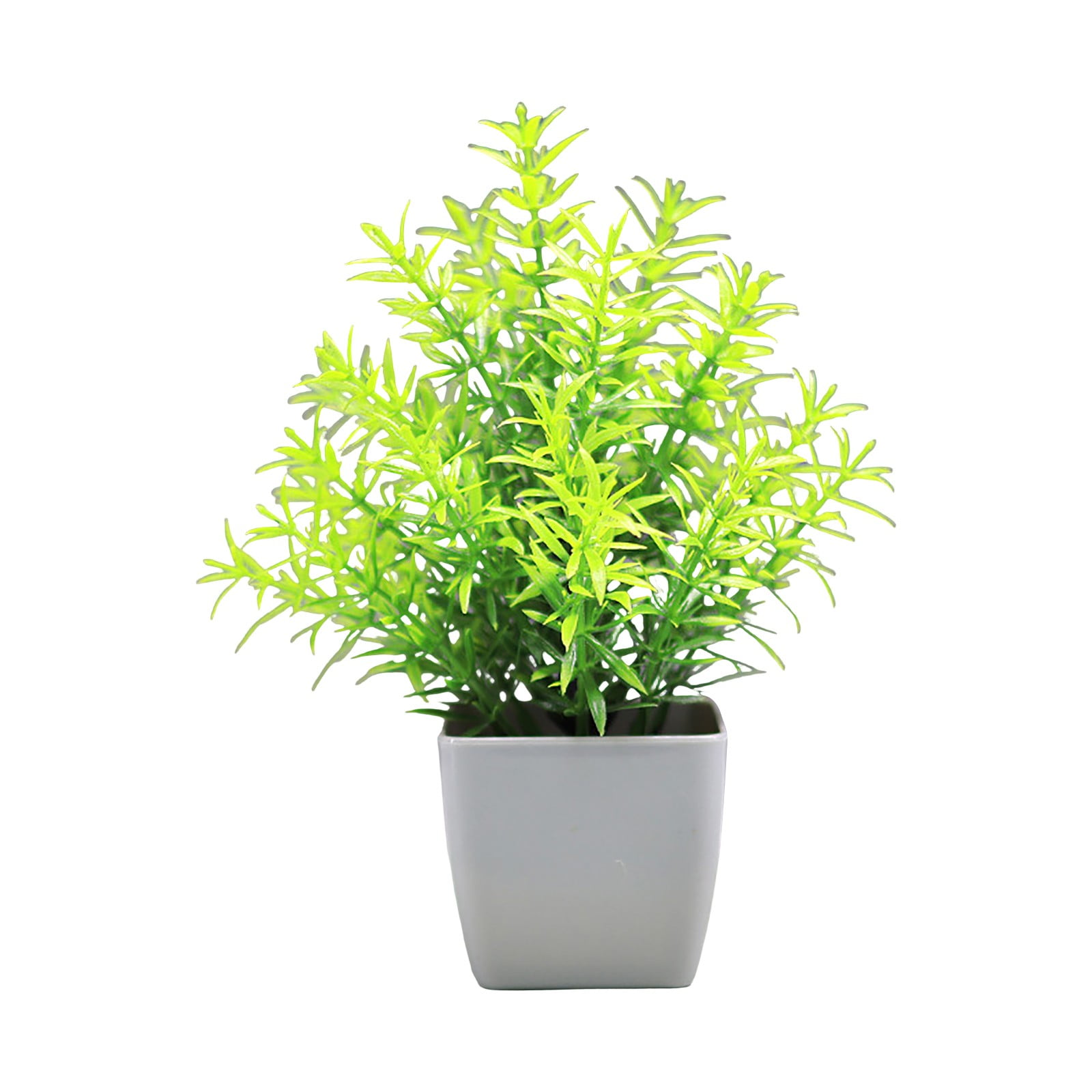 Lifelike Artificial Fern Plant in Modern White Pot for Home, Office ...