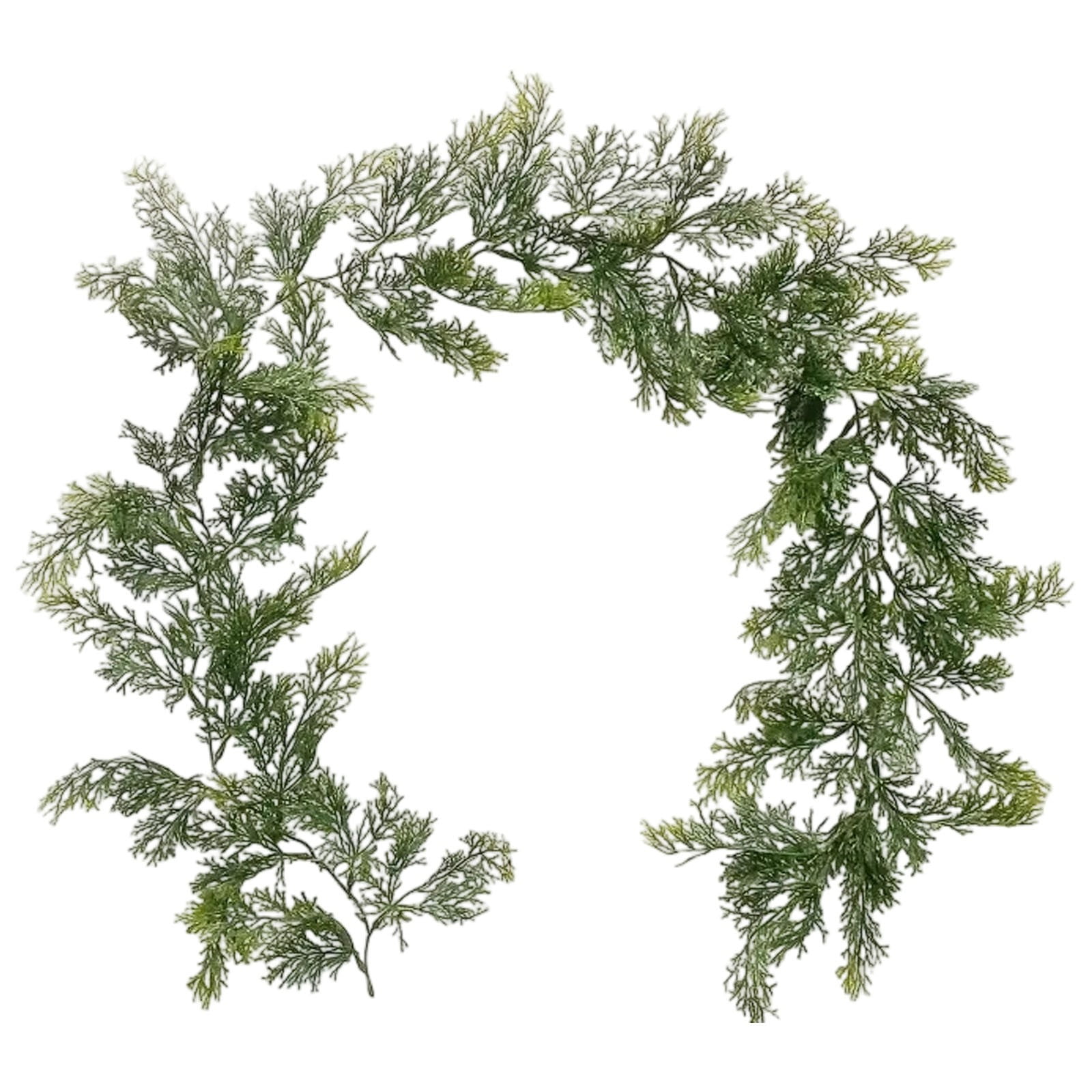 Lifelike Artificial Garland Greenery Green Hanging Vine For Home Wall ...