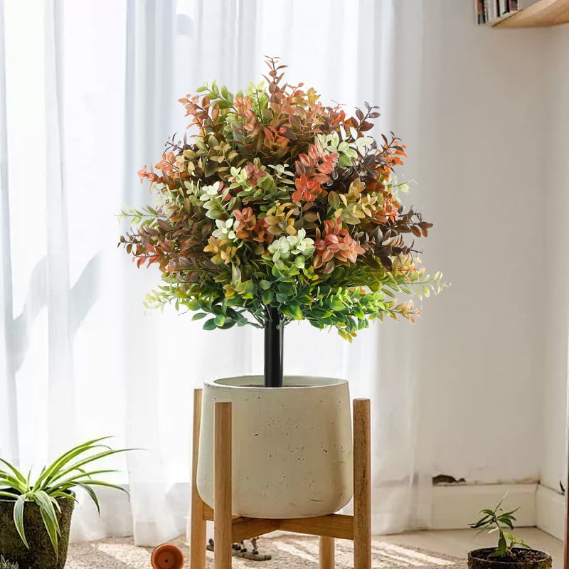 Lifelike Artificial Plant with Ground Spike - Realistic Outdoor Decor ...