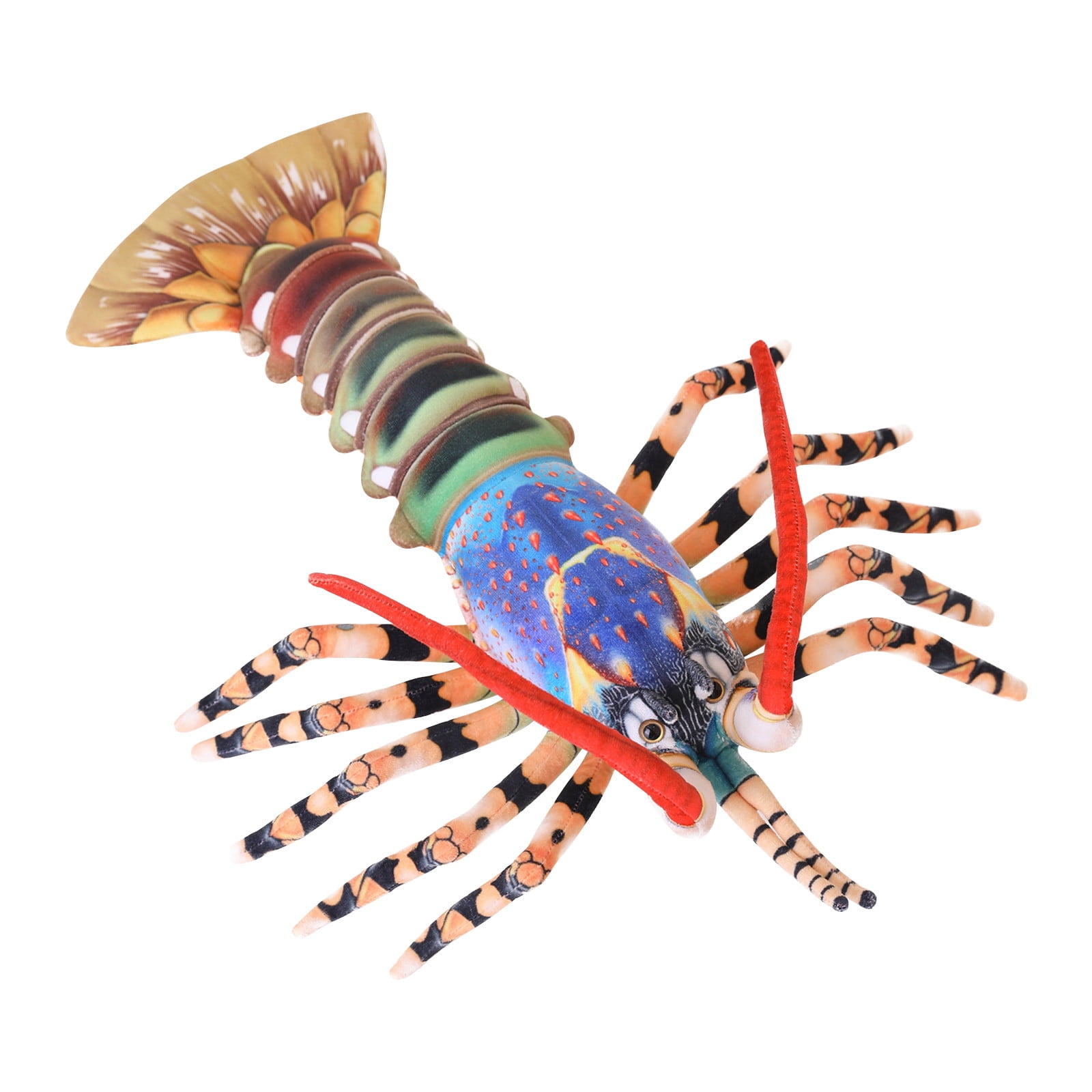 Lifelike Australian Lobster Pillow Soft Lobster Crab Stuffed Toy ...