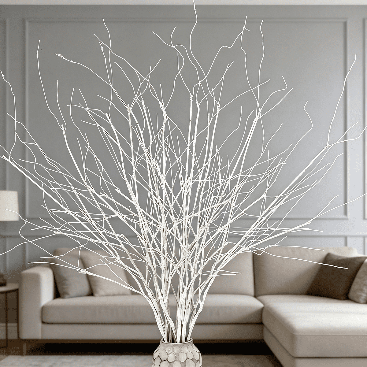 Lifelike Curly Willow Branches for Tall Vase Fillers Artificial ...