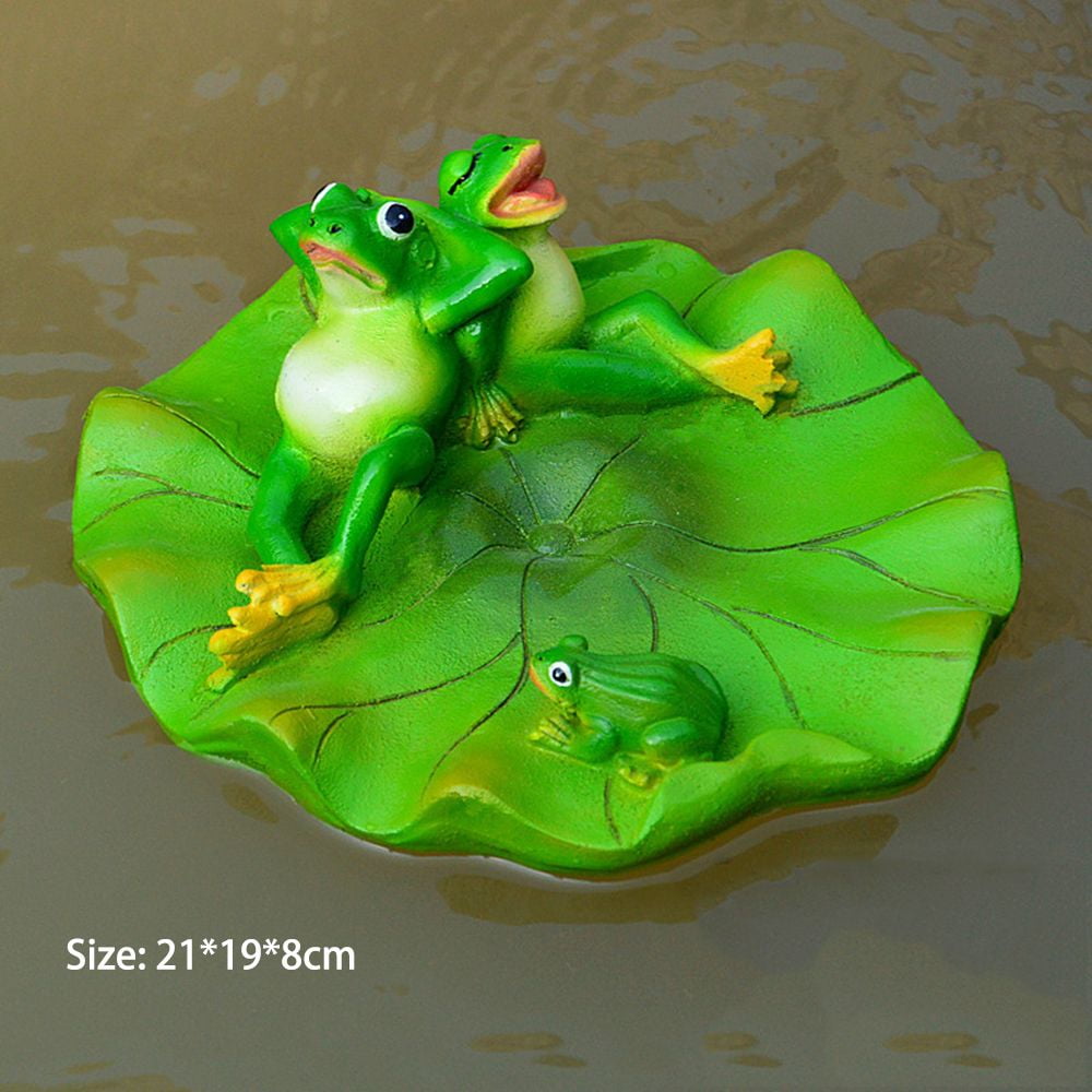 Lifelike Cute Garden Decor Home Decor ation Ornament Resin Floating ...
