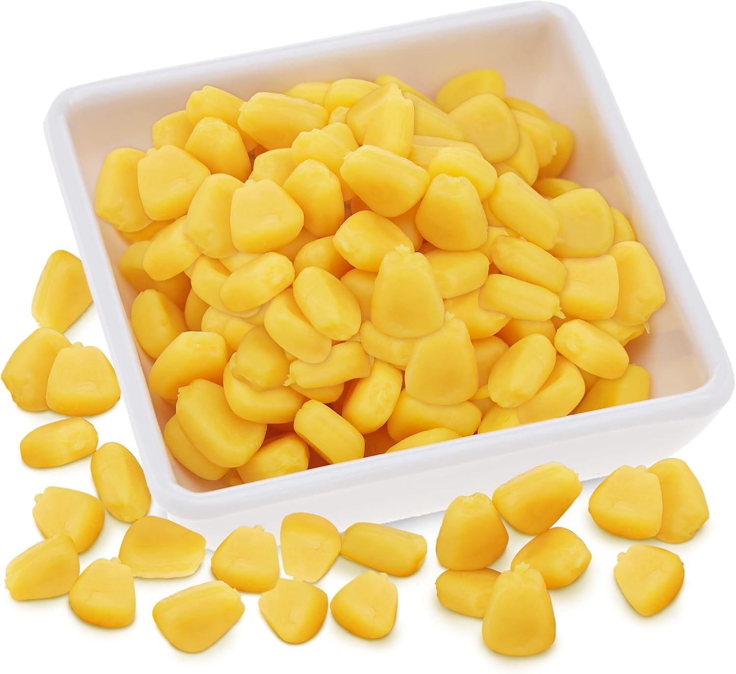Lifelike Fake Corn Niblet Artificial Simulated Corn Kernels Decoration ...