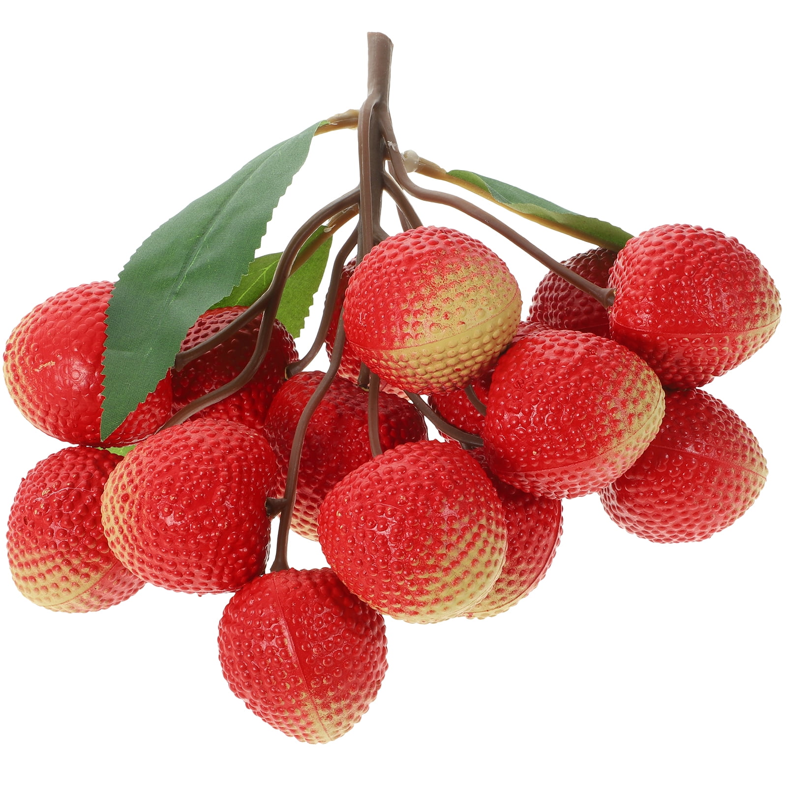 Lifelike Fruit Prop False Lychee Skewers Props Matching Simulation ...