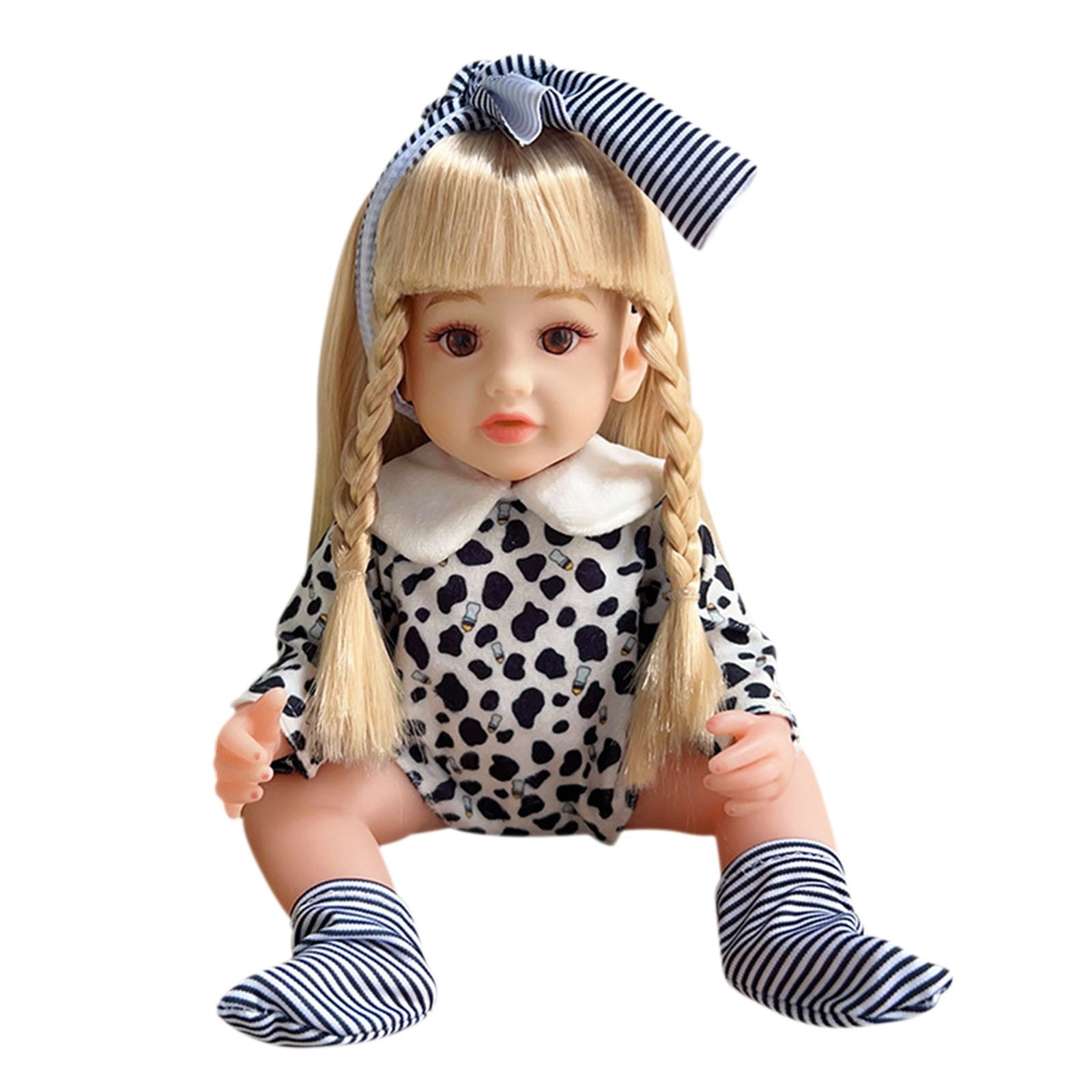 Lifelike Full Vinyl Smiling Girl Dolls Perfect Birthday Gift For Kids ...
