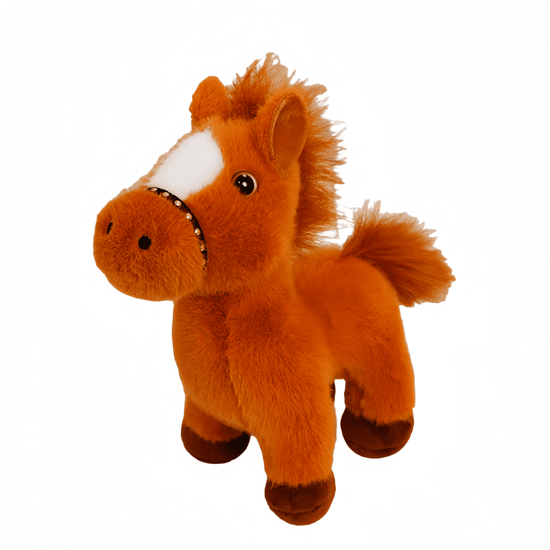 Lifelike Horse Stuffed Animal Plush Toys Super Realistic Pony Plush ...