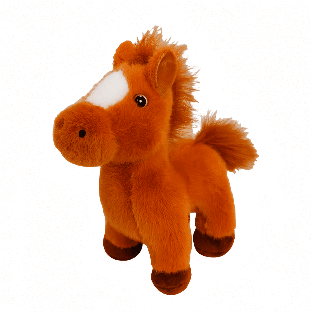 Lifelike Horse Stuffed Animal Plush Toys Super Realistic Pony Plush ...