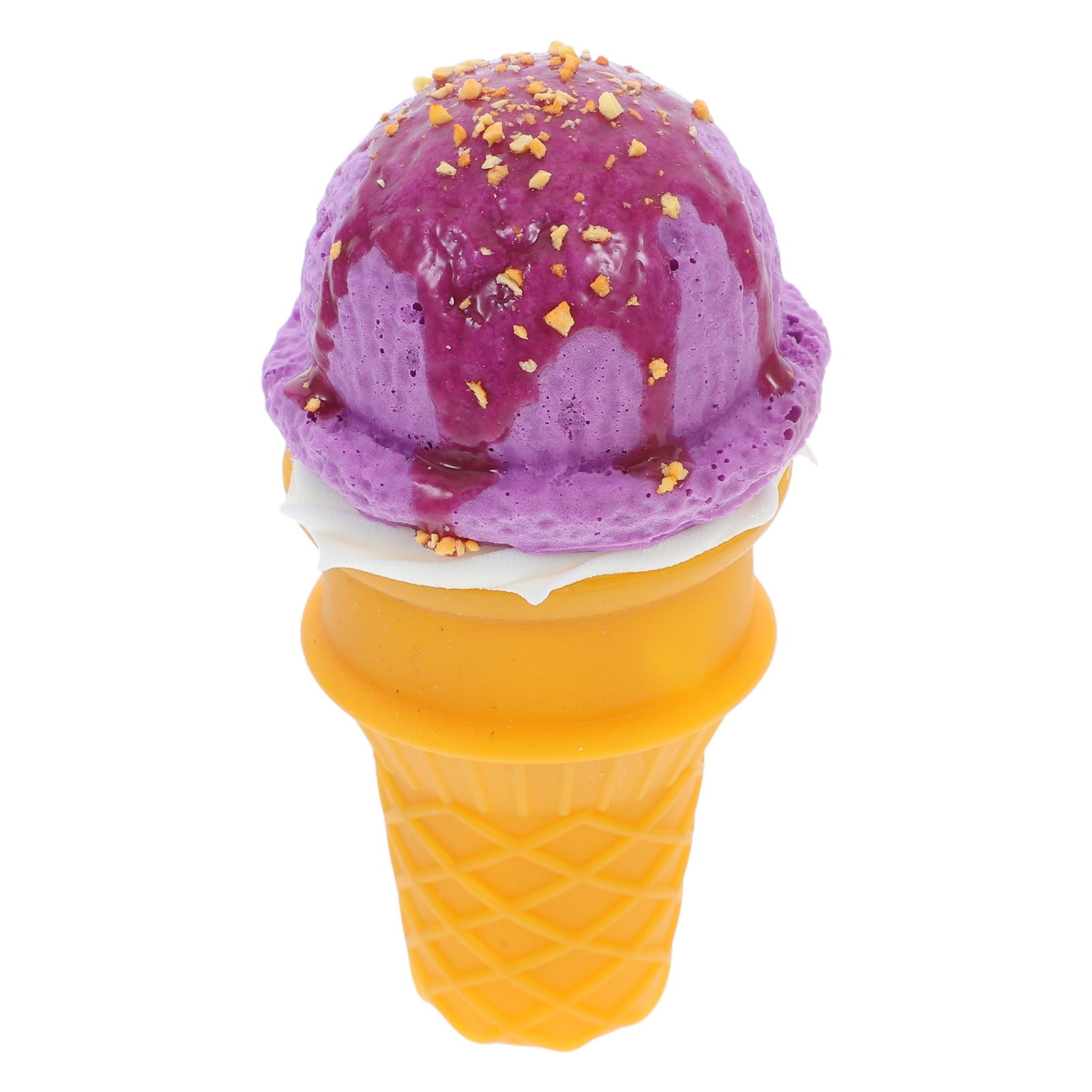Lifelike Ice Cream Model Realistic Fake Dessert Props Ice Cream Cone ...
