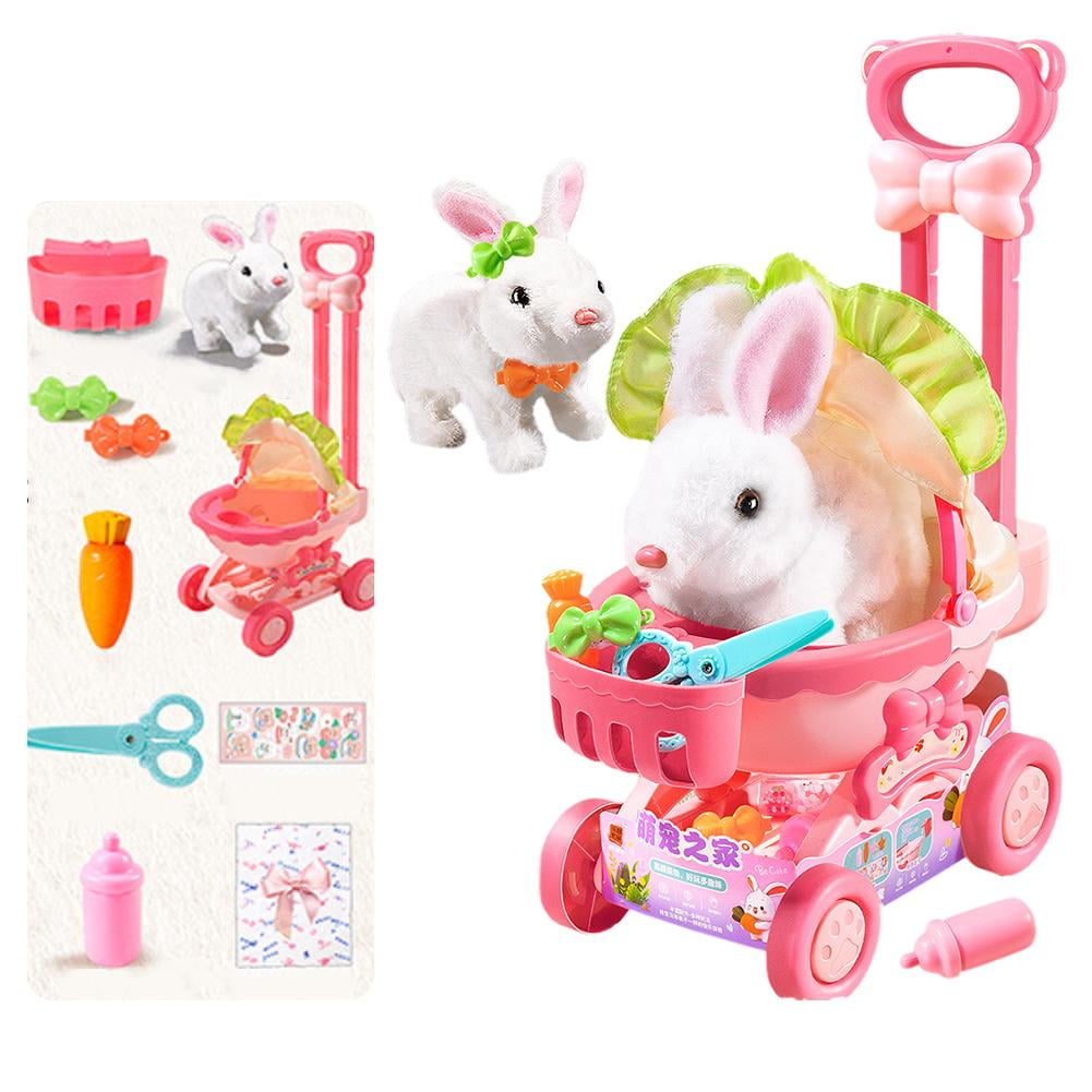 Lifelike Interactive Rabbit Toy - Realistic Design, Jumps and Twists ...