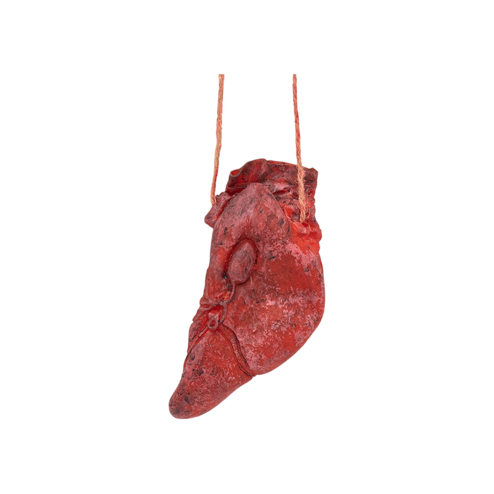 Lifelike Liver Organ with Hanging Chain, Halloween Decoration Props for ...