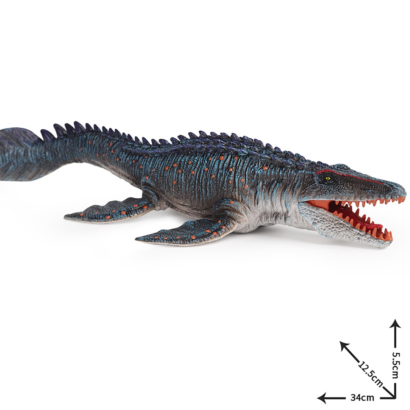Lifelike Model Large Realistic Mosasaurus Dinosaur Playset Educational Toy for Interactive ...