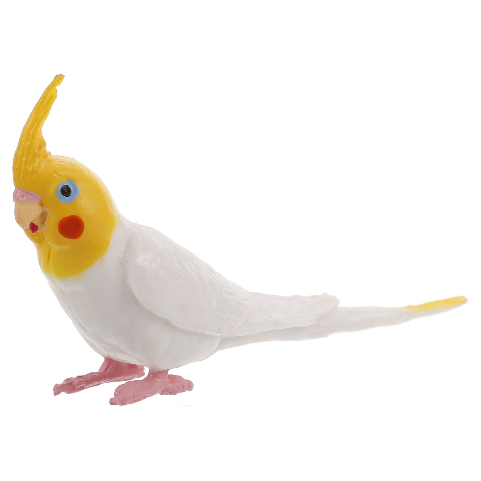 Lifelike Parakeet Bird Models Realistic Parrot Figurines Fake Animal ...