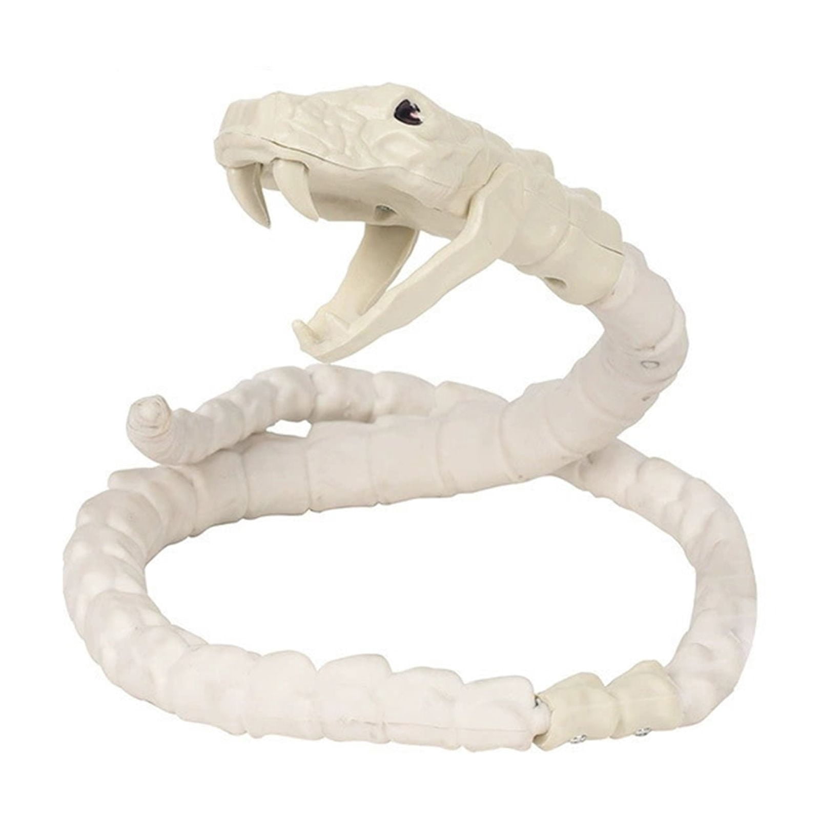 Lifelike Plastic Skeleton Snake Halloween Decorations - Creepy ...