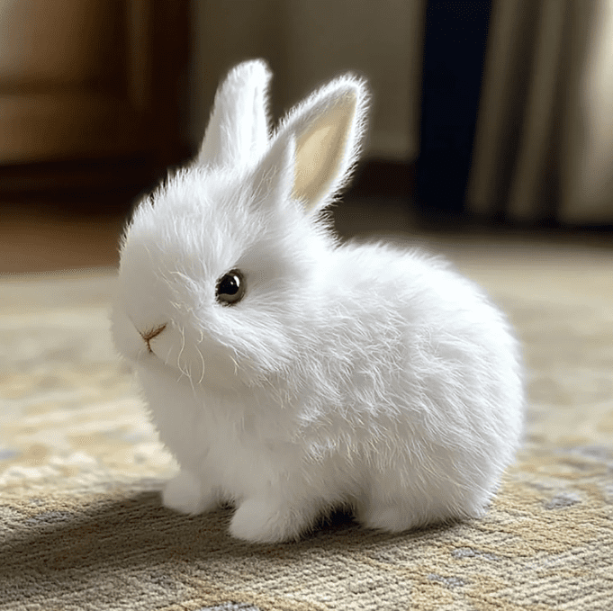 Lifelike Rabbit - Hand-Airbrushed Fur Patterns & Motion-Activated Songs ...