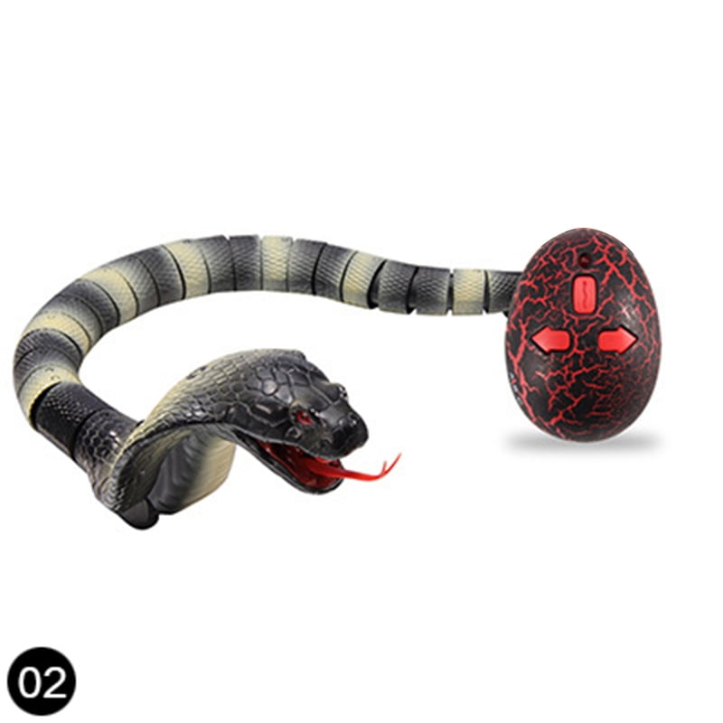 Lifelike Realistic Remote Control King Naja Cobra Long Range Chargeable ...