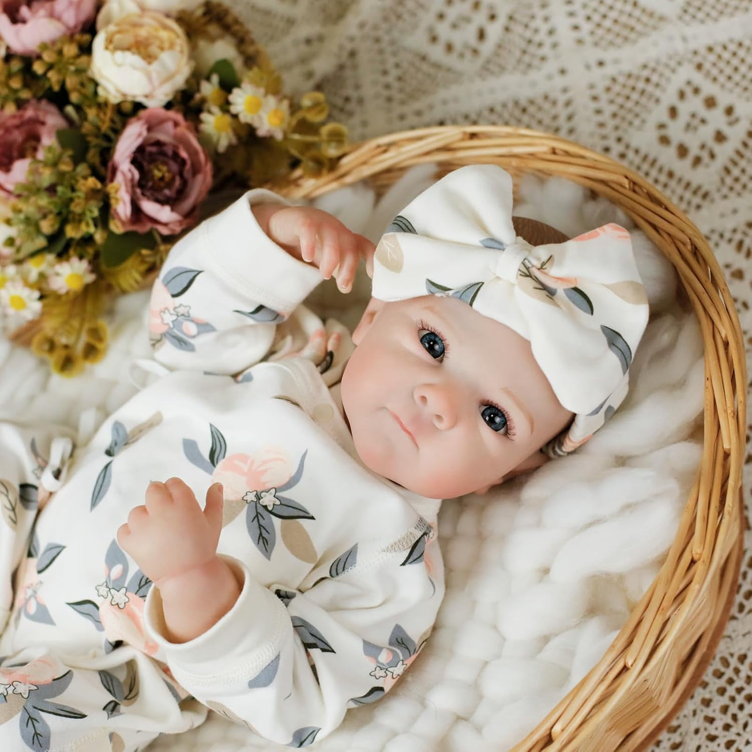 Lifelike Reborn Baby - 20Inch Soft Vinyl Realistic Newborn Baby ...