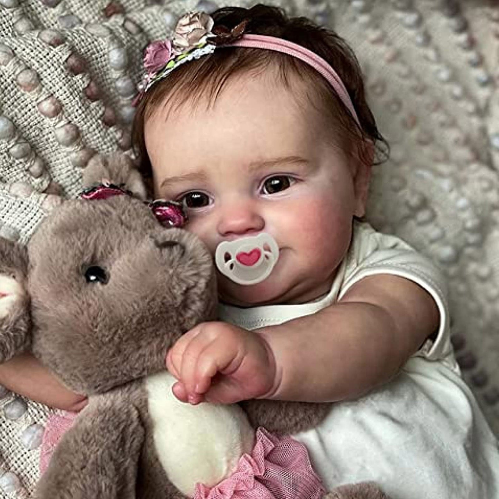 Lifelike Reborn Baby Dolls - 15 Inch-Soft Body Realistic-Newborn Baby ...