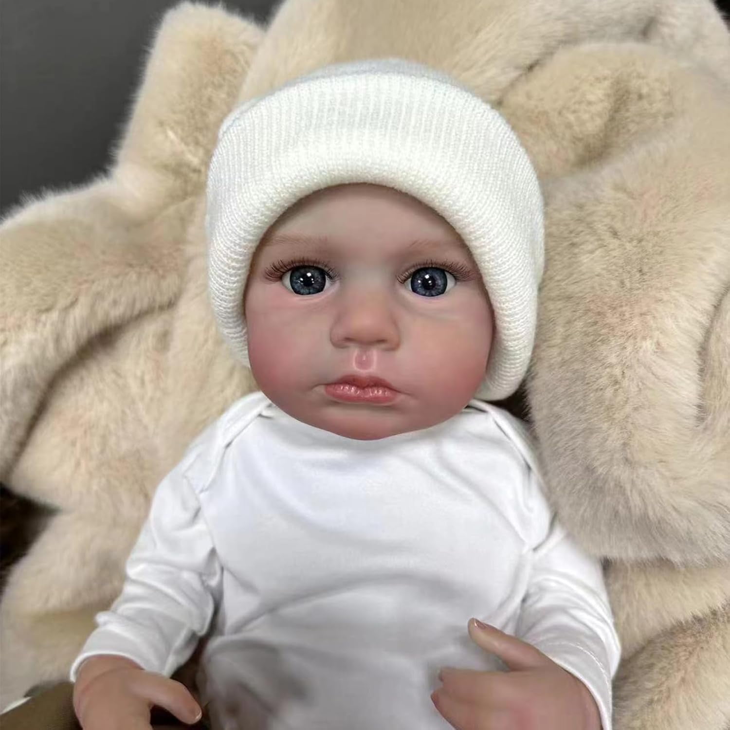 Lifelike Reborn Baby Dolls, 18 Inch Real Life Like Realistic, Newborn ...