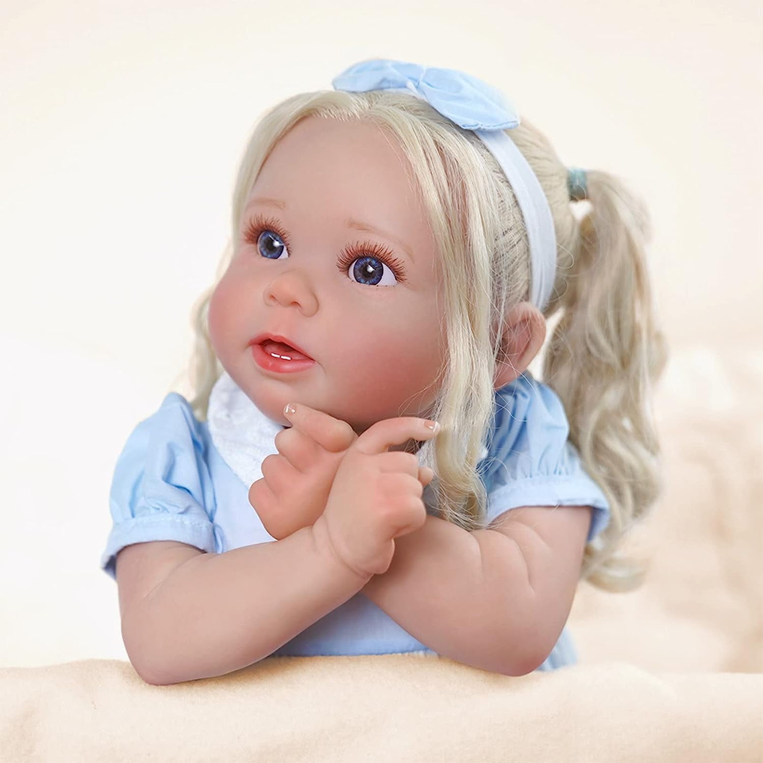 Lifelike Reborn Baby Dolls - 18'' Realistic Baby Dolls Soft Body Real ...