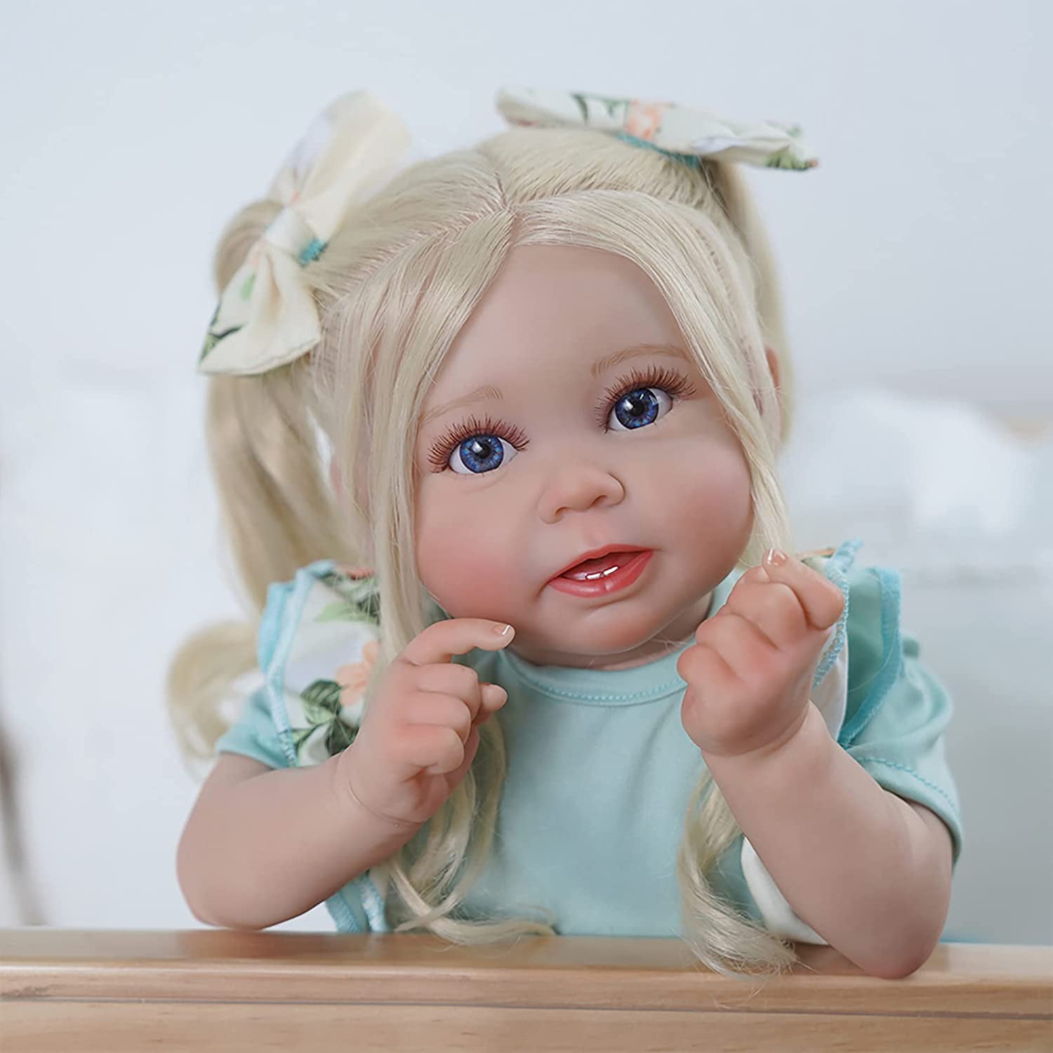 RSG Lifelike Reborn Baby Dolls - 18'' Baby Dolls Soft Cloth Body Real ...