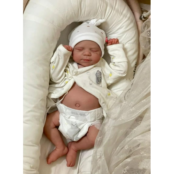 Lifelike Reborn Baby Dolls - 18 inch Realistic Newborn Real Life Full ...