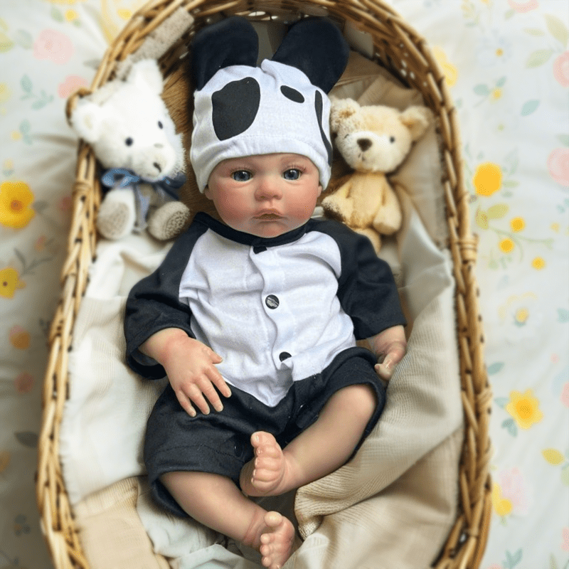 Lifelike Reborn Baby Dolls- 18Inch Cute Soft Vinyl Realistic Baby Doll ...