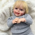Lifelike Reborn Baby Dolls - 24 inch Handmade Realistic Baby Doll Cloth ...