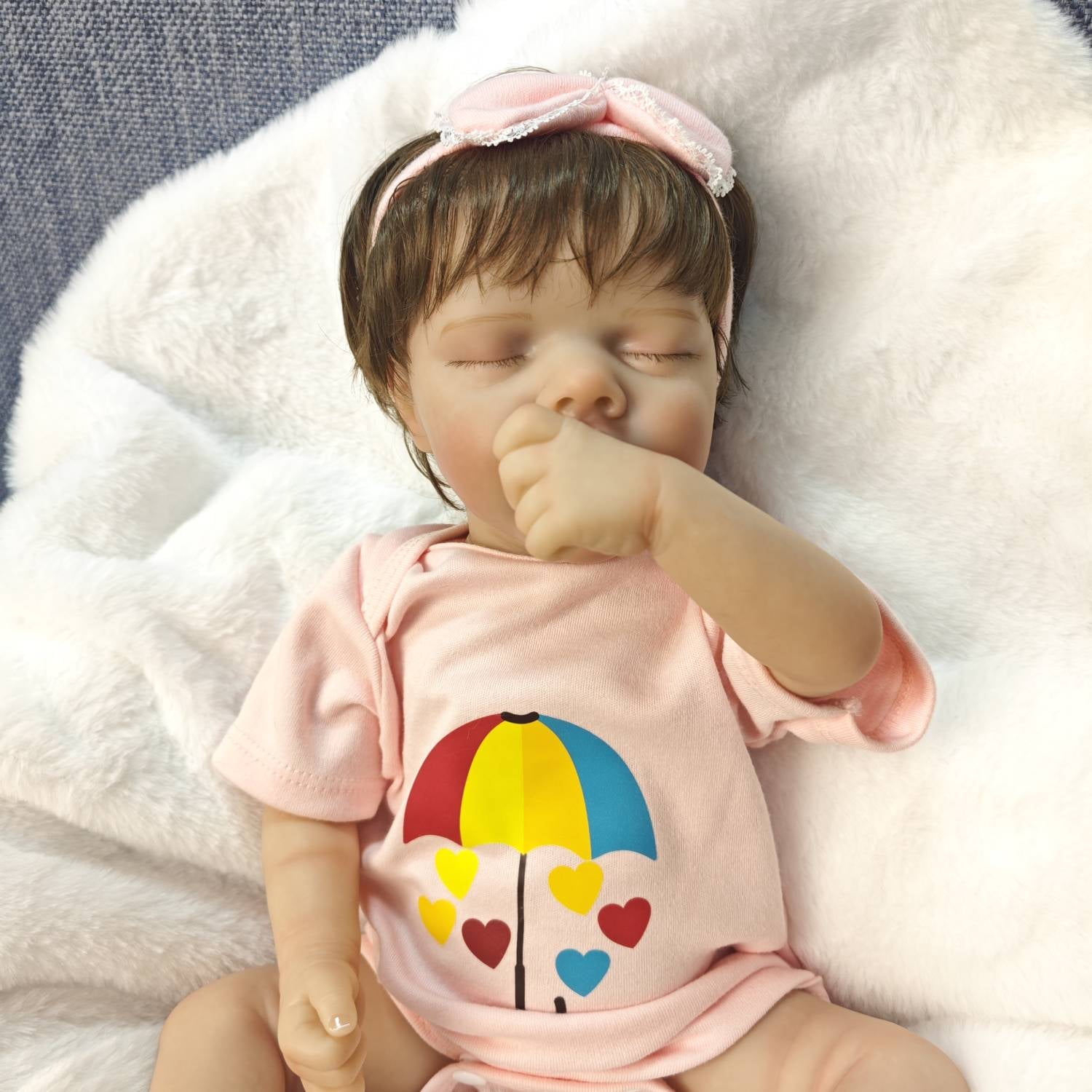 Lifelike Reborn Baby Dolls Malia - 20-inch Soft Vinyl Realistic-Newborn ...