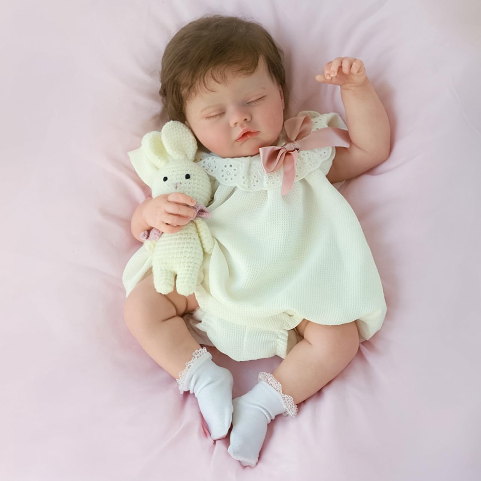 Lifelike Reborn Baby Dolls Quinbee 20 Inch Realistic Reborn Doll Girl