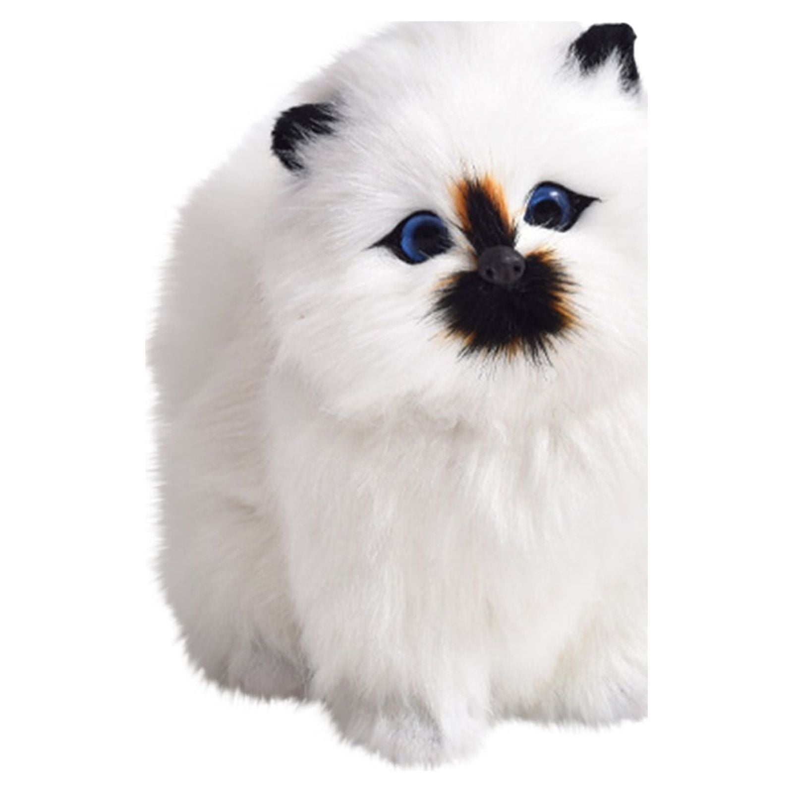 Lifelike Simulation Cat Toy - Realistic Moving Interactive Plush Kitten ...