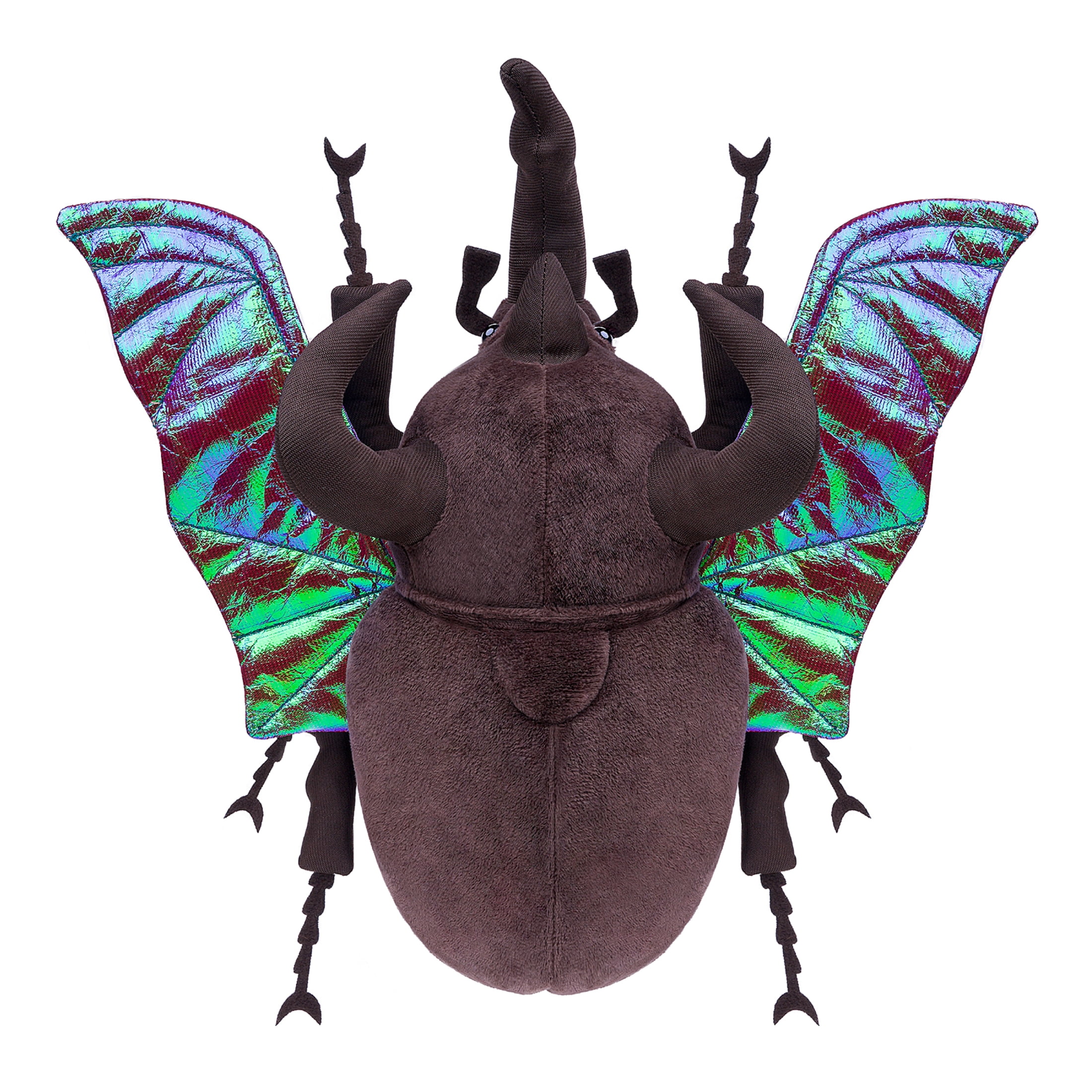 Lifelike Southeast Asian Beetle Stuffed Animal,Colorful Wings,Soft ...