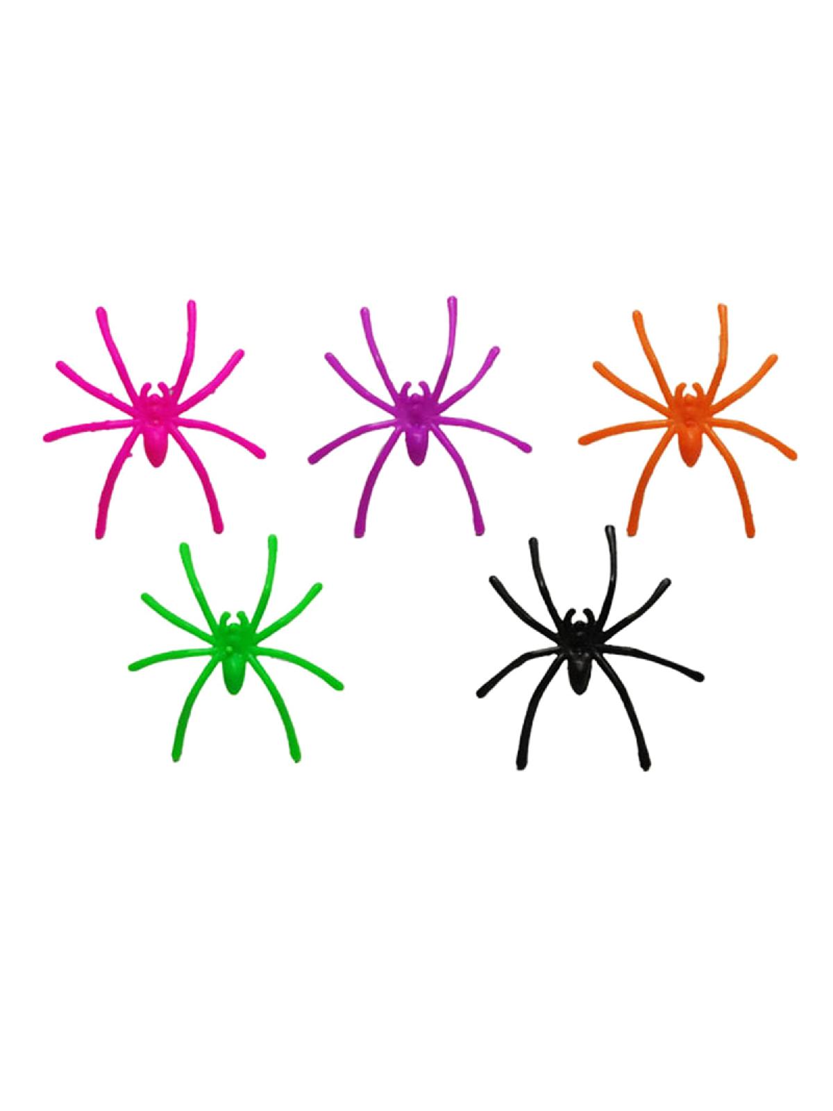 Lifelike Spiders 200Pcs Scary Spider Faux Spider Trick Props Toy Party ...