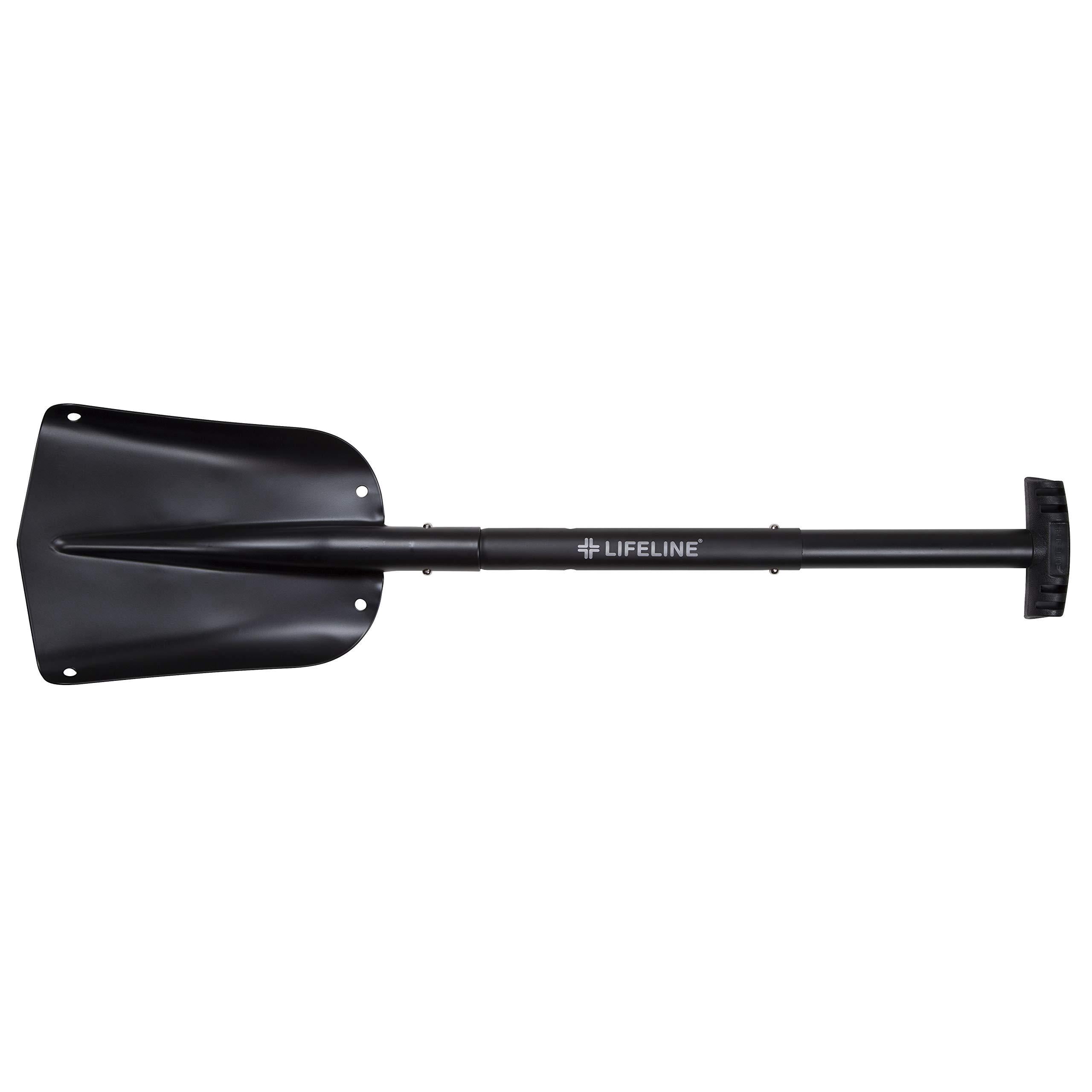 Lifeline-4016 Aluminum Sport Utility Shovel, 3 Piece Collapsible Design ...