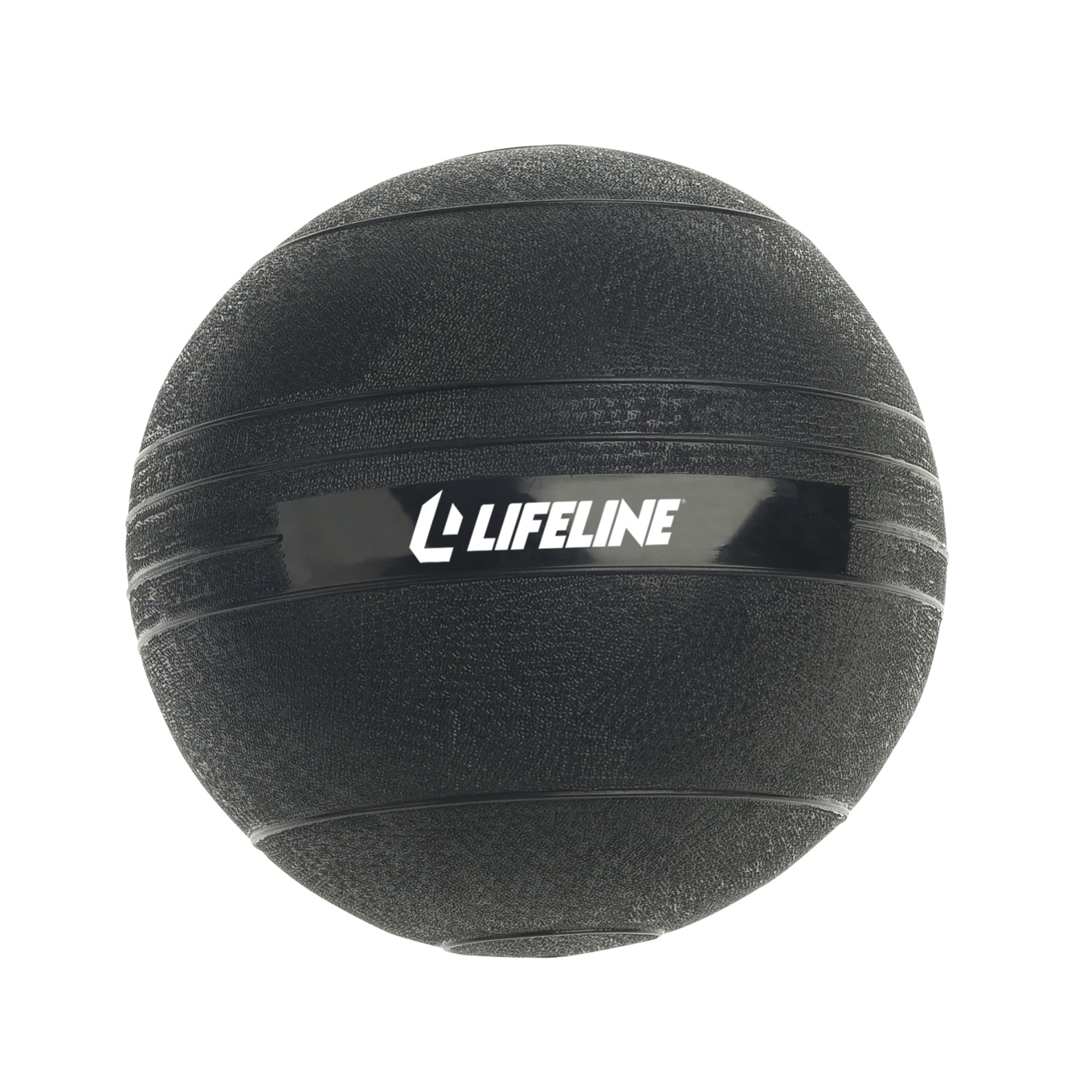 Lifeline Fitness 10lb Slam Ball -Rubberized, Non-Bounce Weighted Ball ...