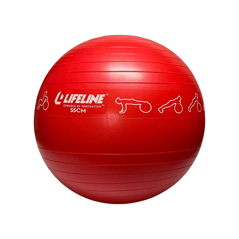 Lifeline Fitness Exercise Ball 55CM - Walmart.com