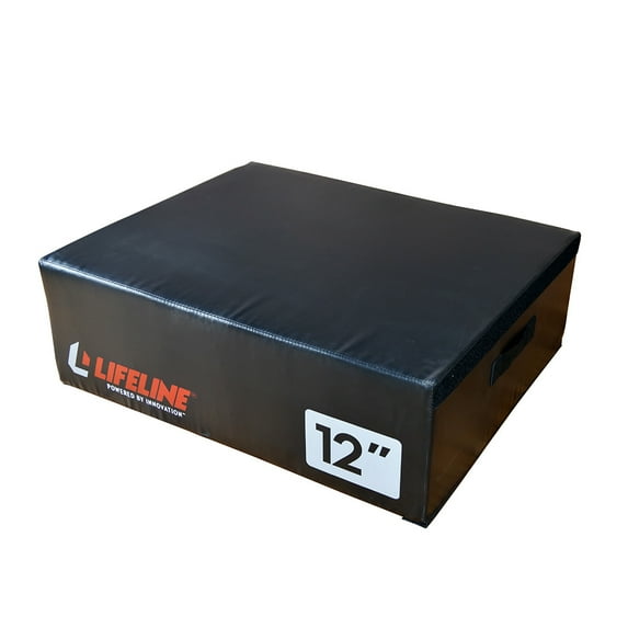Lifeline Fitness Vinyl Covered Foam Pylo 12 inch Box with Integrated ...