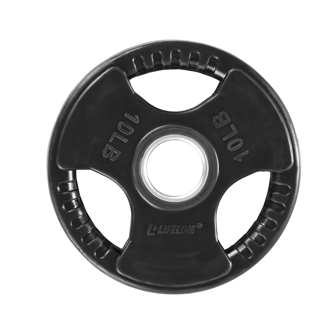 Lifeline Olympic Rubber Grip Plates for Easy Grip, Impact Resistance ...