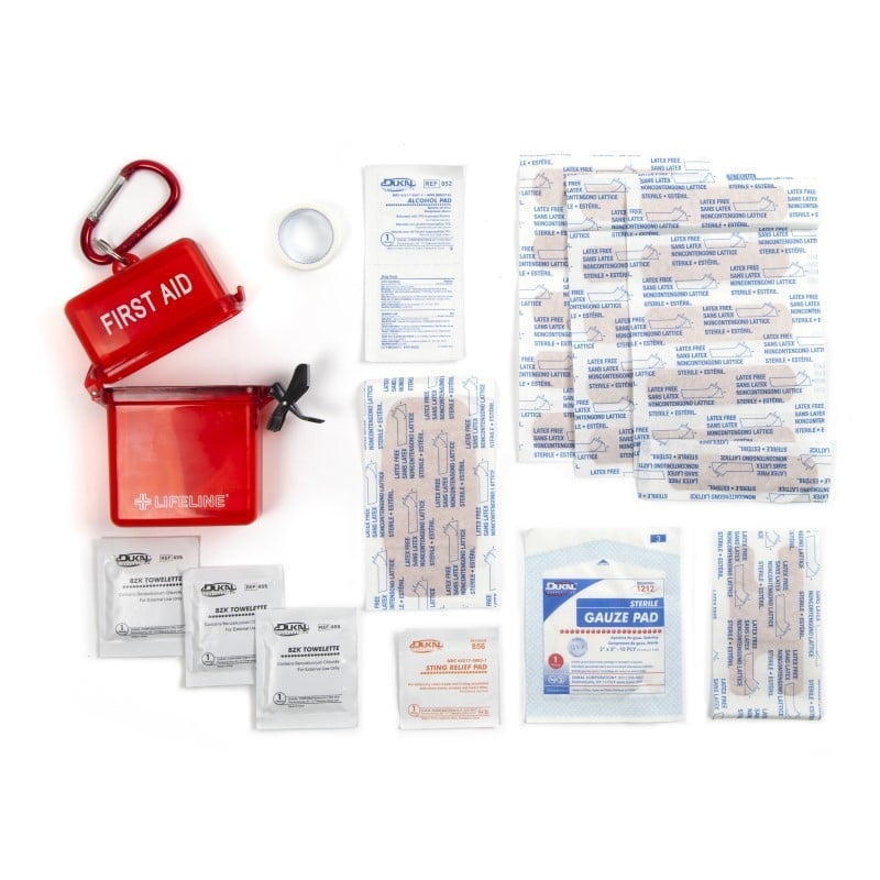 Lifeline Weather Resistant First Aid Kit 28 Pieces - Walmart.com