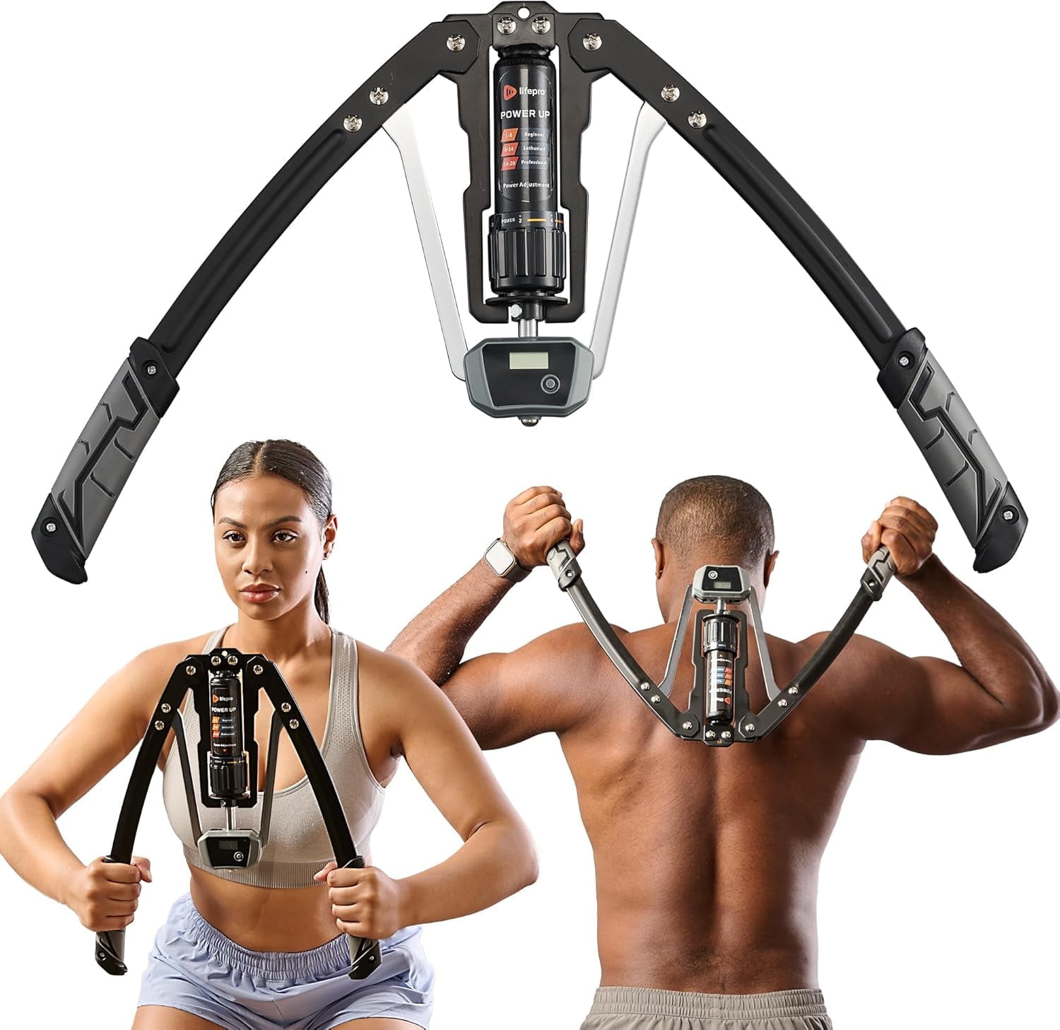 Lifepro ShredForce Chest and Arm Twister Exerciser for Strength ...