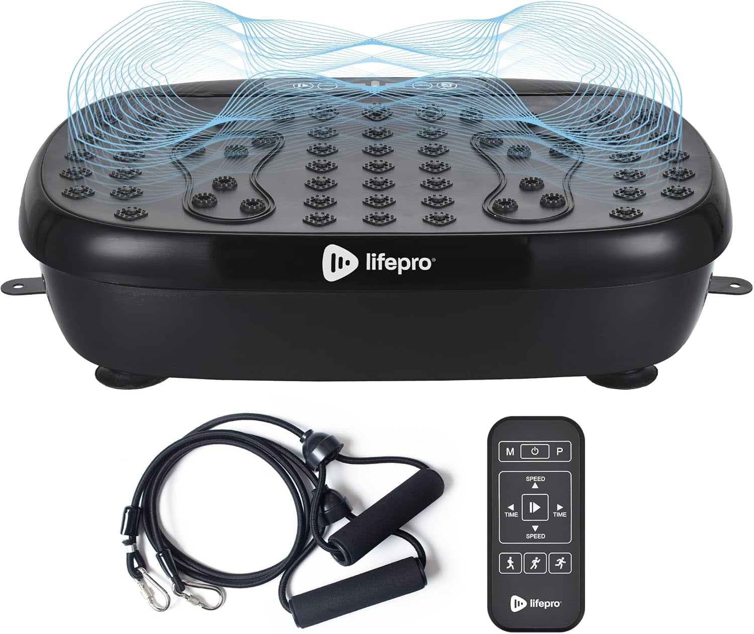 Lifepro Compact Vibration Plate Exercise Machine, Mini Full Body ...
