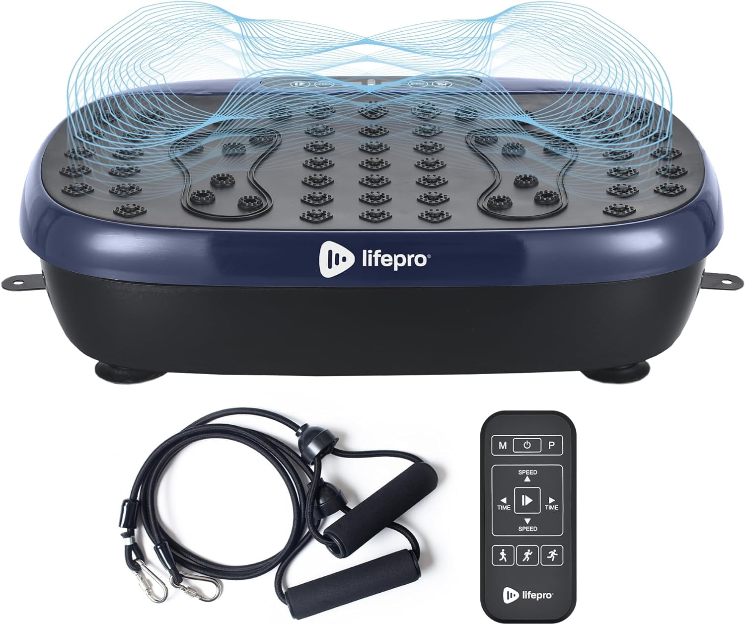 Lifepro Compact Vibration Plate Exercise Machine, Mini Full Body ...