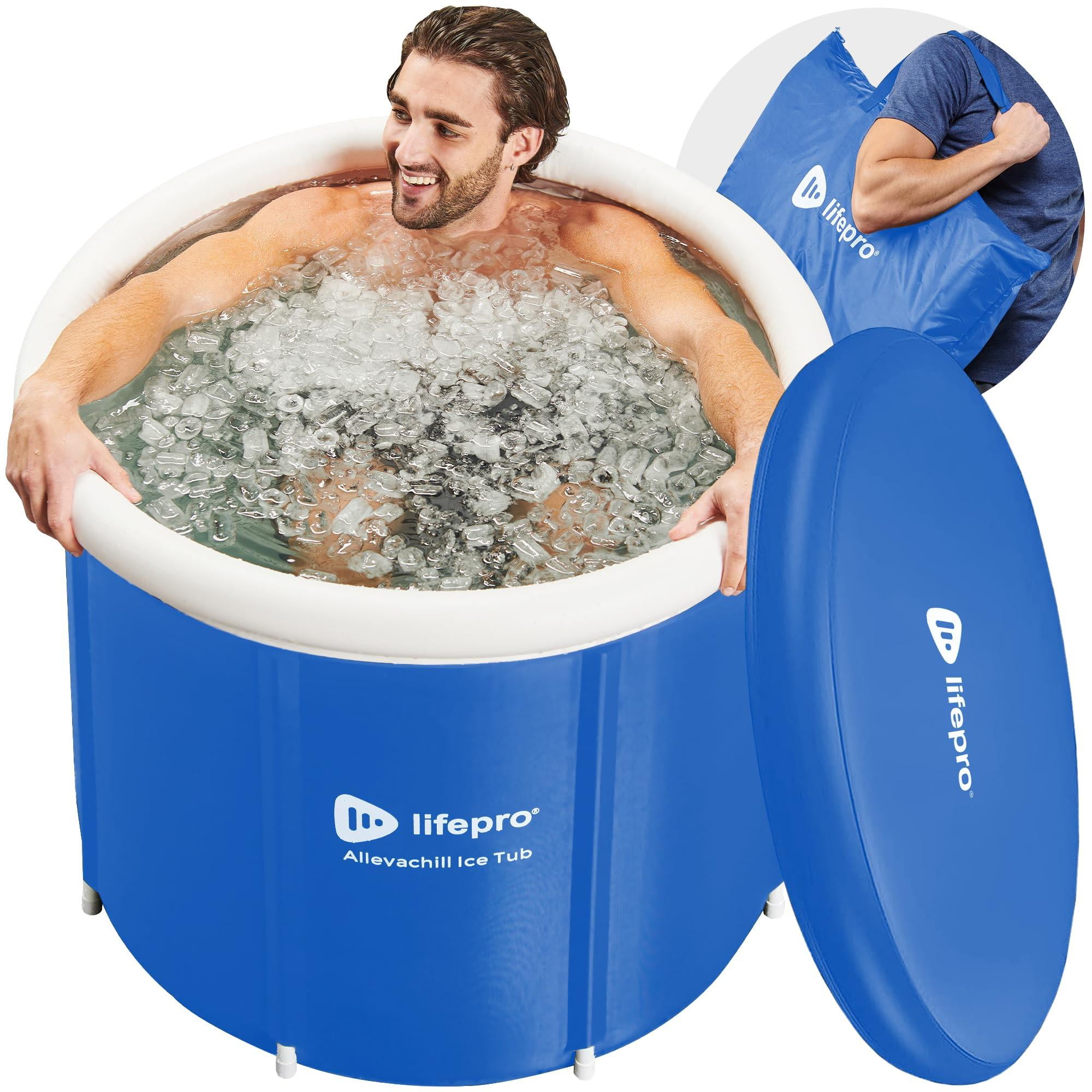 LifePro Cold Plunge Tub for Home & Travel | Portable Ice Bath Tub with ...