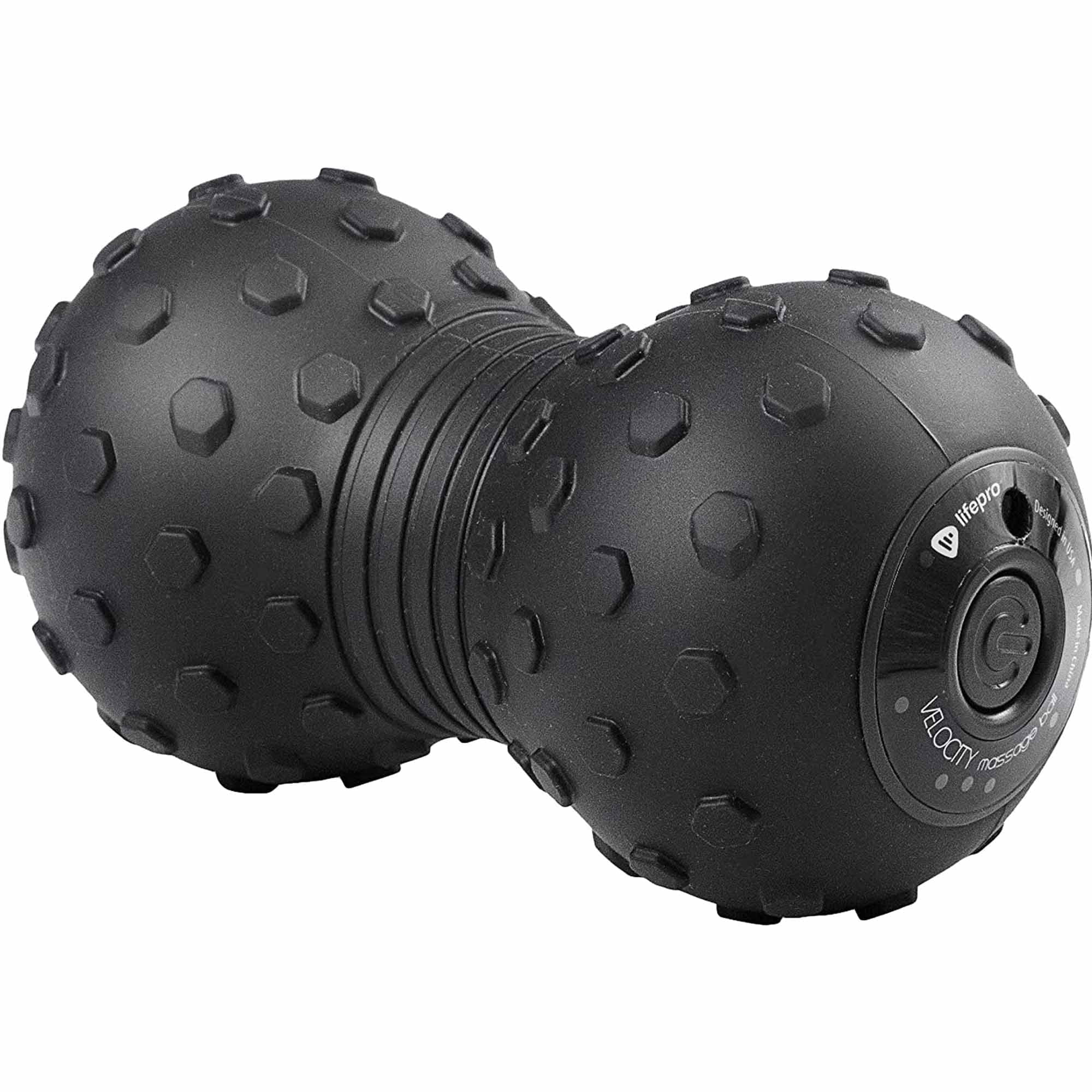 LifePro Velocity Vibrating Massage Ball for Deep Tissue Trigger Point ...